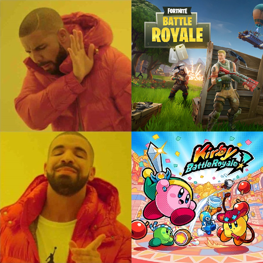 The superior Battle Royale | Drakeposting | Know Your Meme