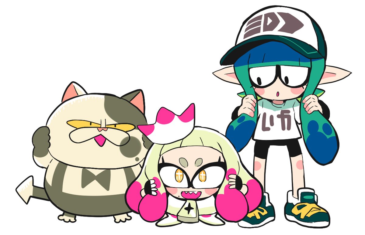 Two Squids and a Cat | Splatoon | Know Your Meme