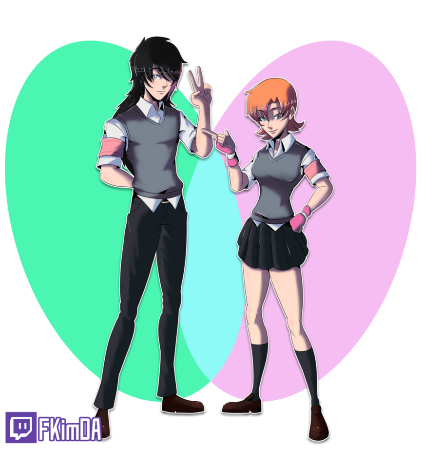 Ren and Nora by fkim90 | RWBY | Know Your Meme