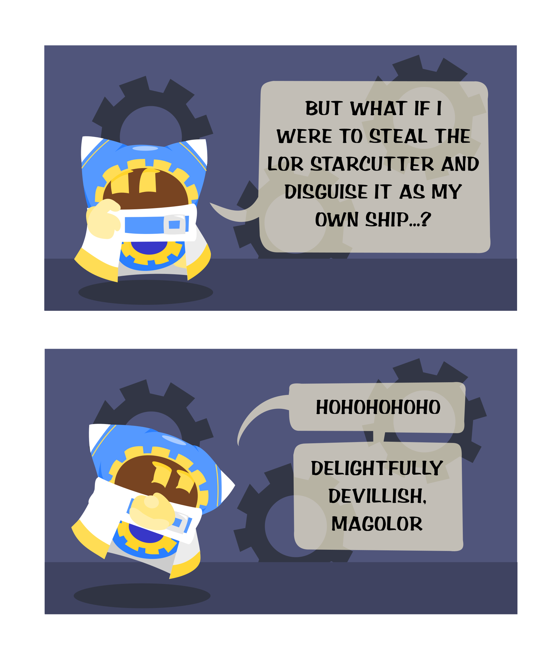 I was just stretching my calves on the Master Crown. | Steamed Hams ...