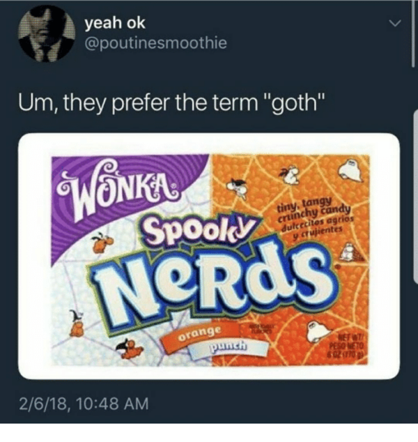 Edgy nerds | Goth | Know Your Meme