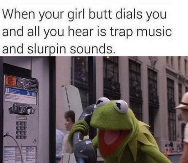 Kermit gets surprised call | Kermit the Frog | Know Your Meme