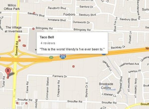 Taco Bell | Google Maps | Know Your Meme