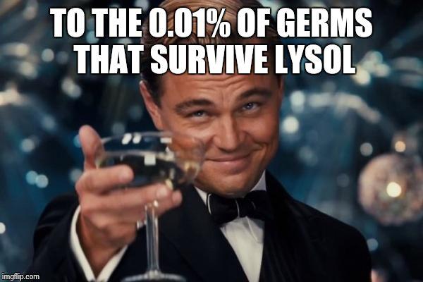 Gatsby Toast | 0.01% of Germs | Know Your Meme
