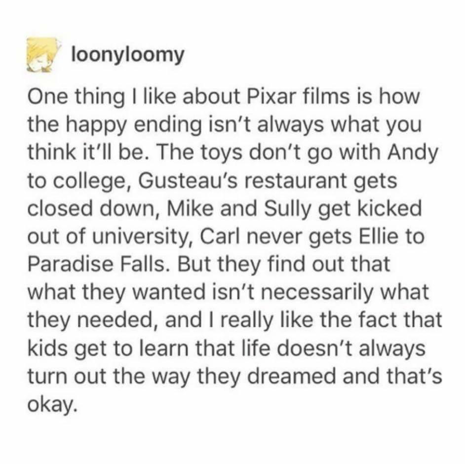 Happy Endings | Pixar | Know Your Meme