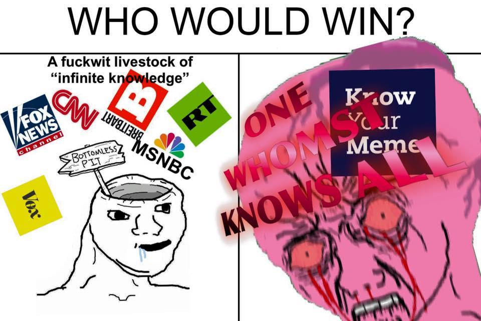 ONE WHOMST KNOWS ALL | Know Your Meme | Know Your Meme