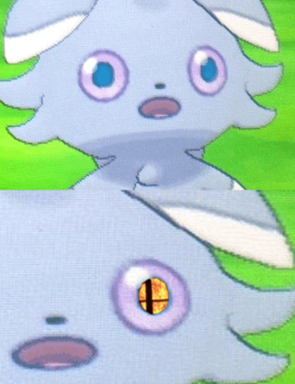 I'm surprised nobody else did this | Inkling Girl's Eye | Know Your Meme