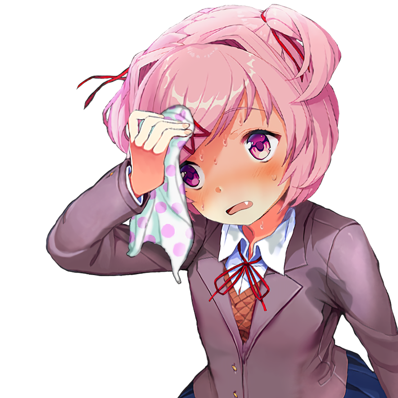 "Phew! That post was hot as a baking oven." | Doki Doki Literature Club ...