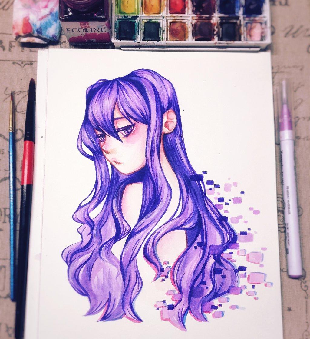 Painted Beauty | Doki Doki Literature Club | Know Your Meme