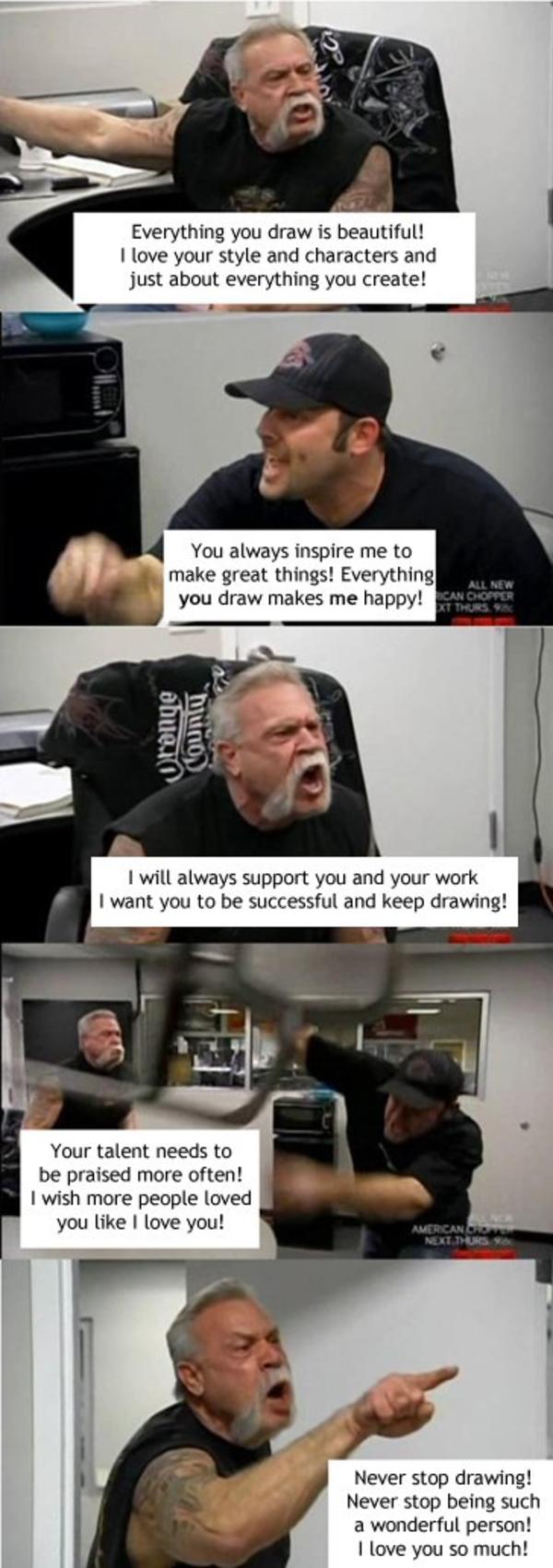 Motivational Message to the Artist | American Chopper Argument | Know ...