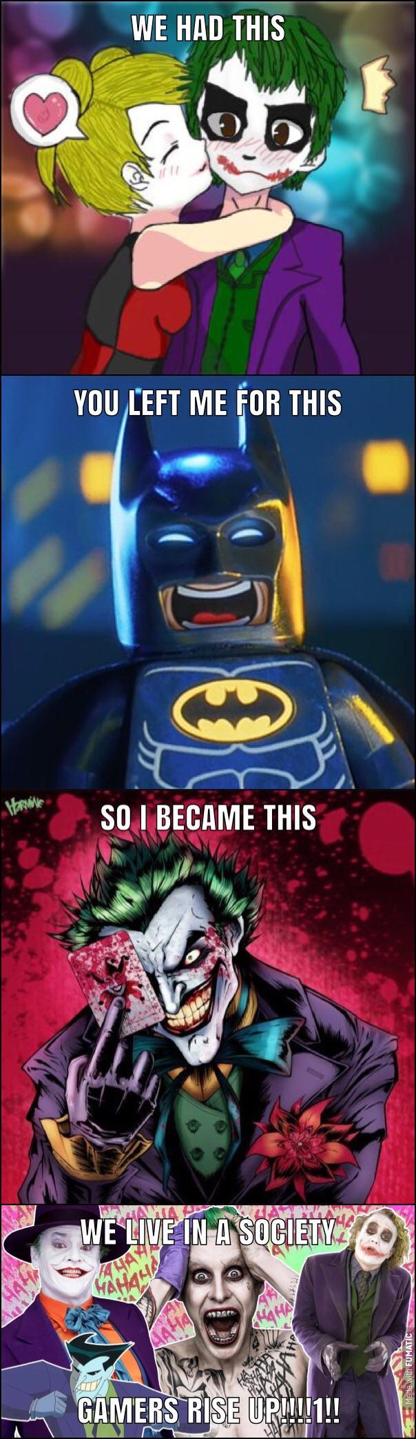 We Had This | Gamer Joker / Gamers Rise Up / We Live in a Society ...