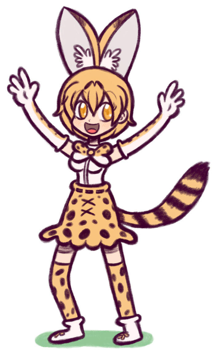 Serval the Serval | Kemono Friends | Know Your Meme