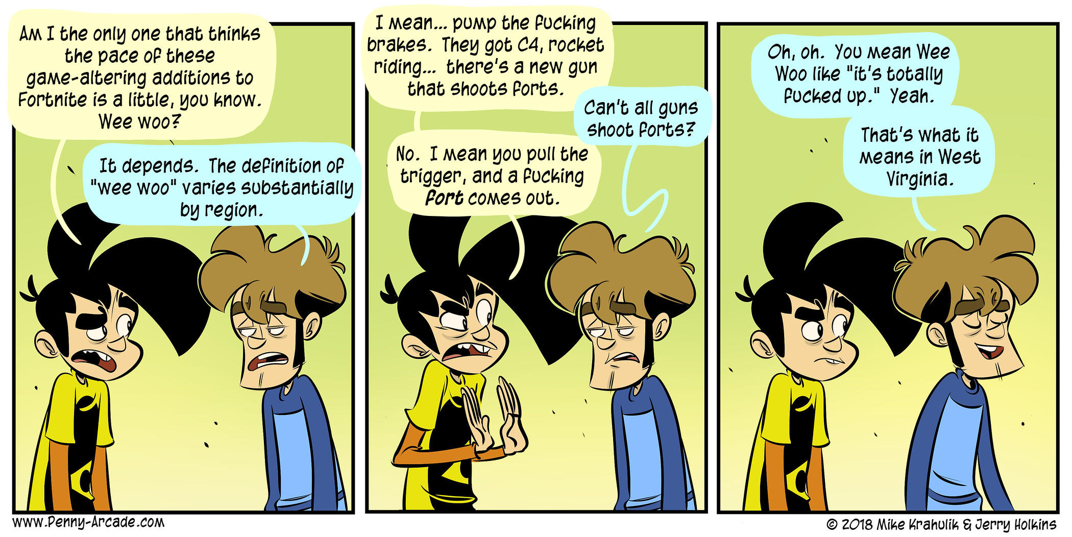Fortuitous | Penny Arcade | Know Your Meme