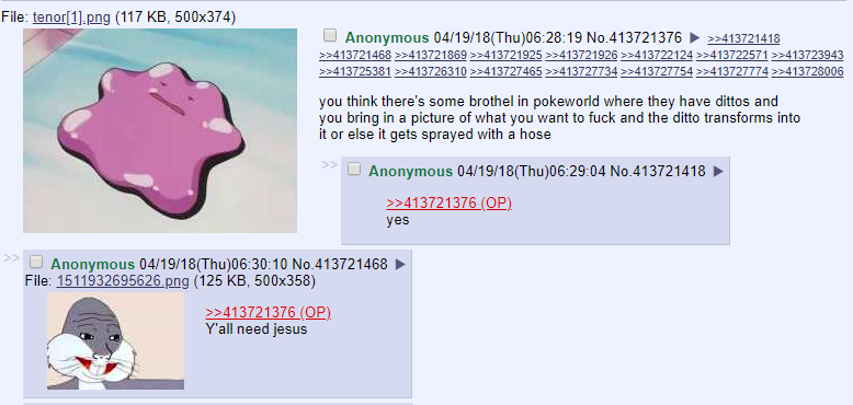 Thanks anon | Pokémon | Know Your Meme