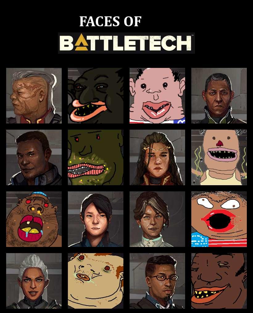 Faces of Battletech in a nutshell | BattleTech | Know Your Meme