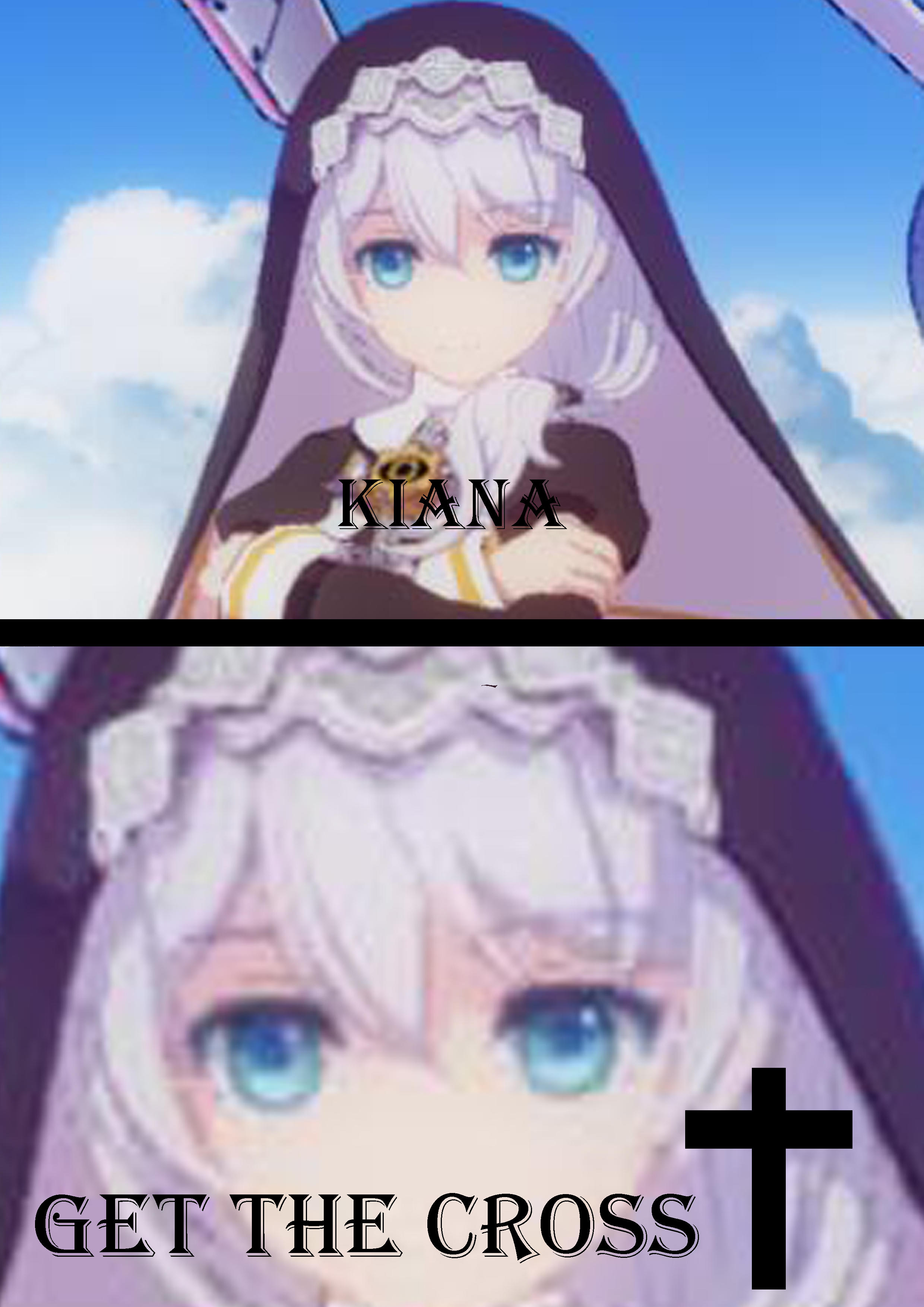 Kiana get the cross | Titus Get The Cross | Know Your Meme