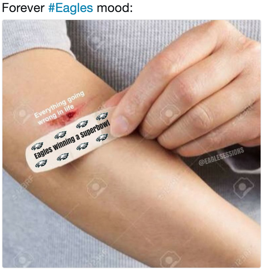 Forever #Eagles mood: | Healing Band Aid | Know Your Meme
