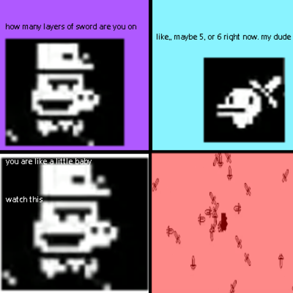 S W O R D S | Layers of Irony | Know Your Meme