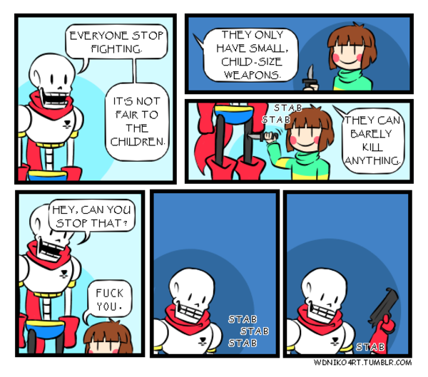 PLEASE DO NOT MAKE ME USE THIS, HUMAN | Undertale | Know Your Meme