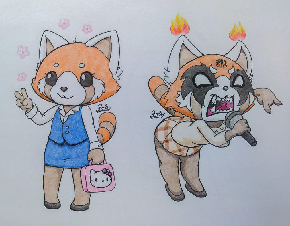 RETSUKO!!! | Aggretsuko | Know Your Meme