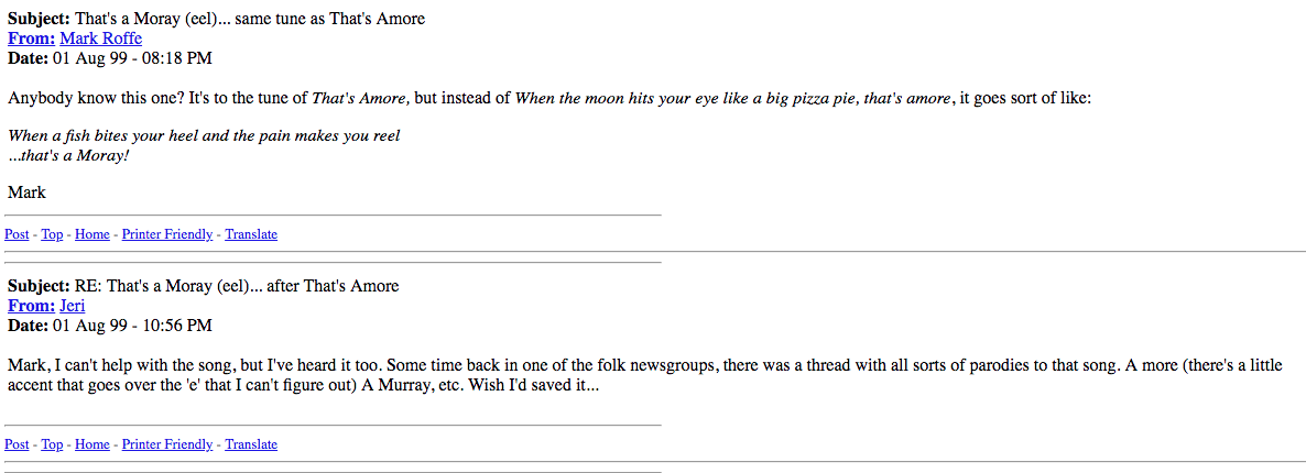 Mudcat Cafe | That's Amore | Know Your Meme