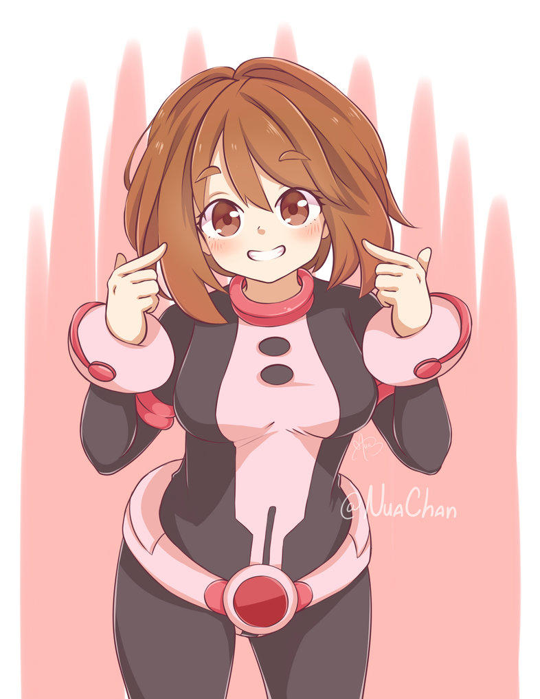 Uraraka Ochako SMILE | My Hero Academia | Know Your Meme
