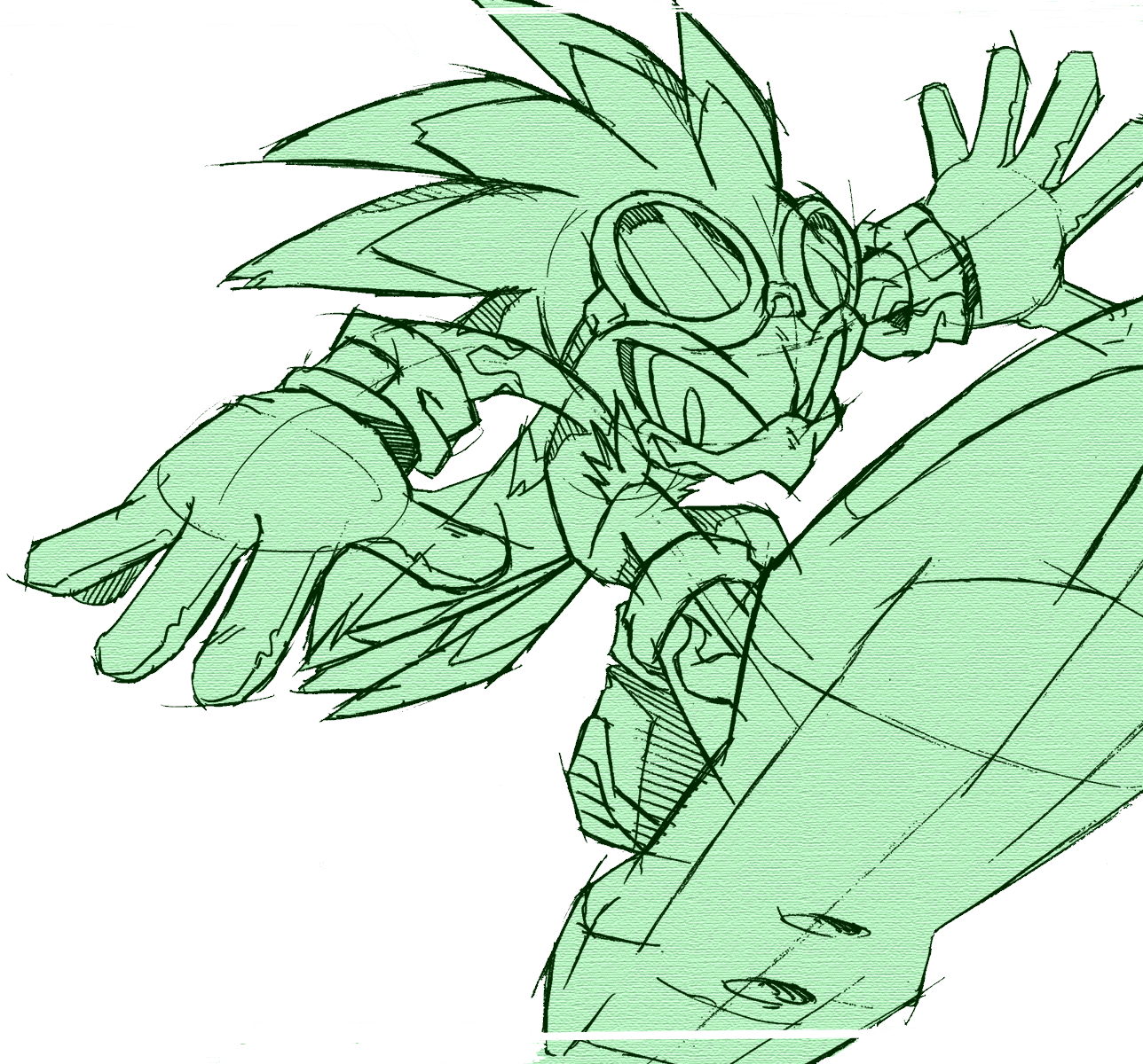 Jet sketch | Sonic the Hedgehog | Know Your Meme