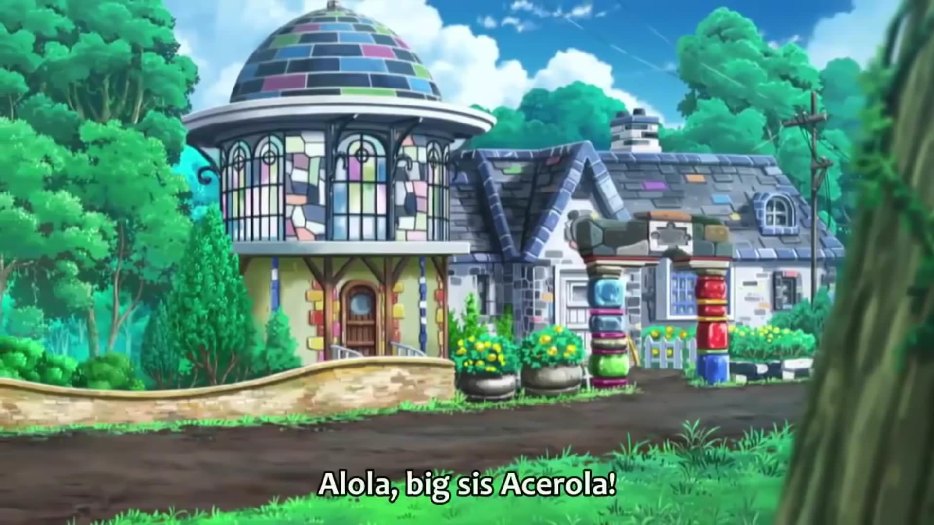 Anime Acerola lives here instead of at Aether House | Pokémon Sun and ...