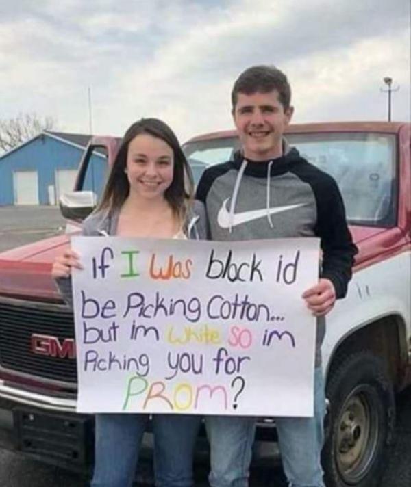 cotton picking promposal | Promposals | Know Your Meme