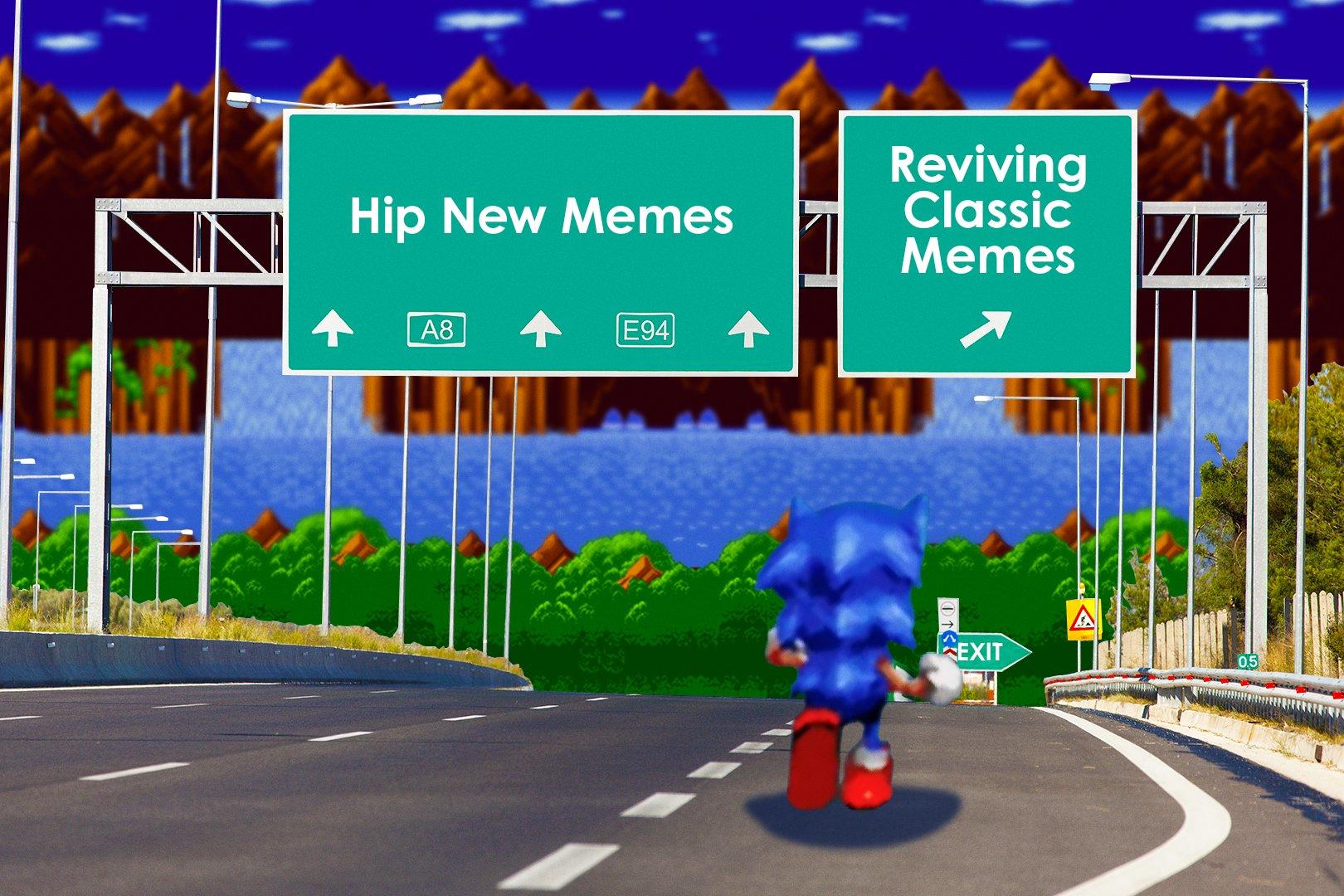That freeway | @Sonic_Hedgehog | Know Your Meme