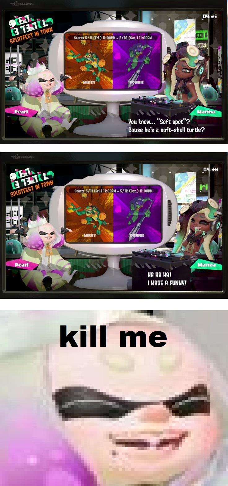 the signs of depression are not easily visible | Splatoon | Know Your Meme