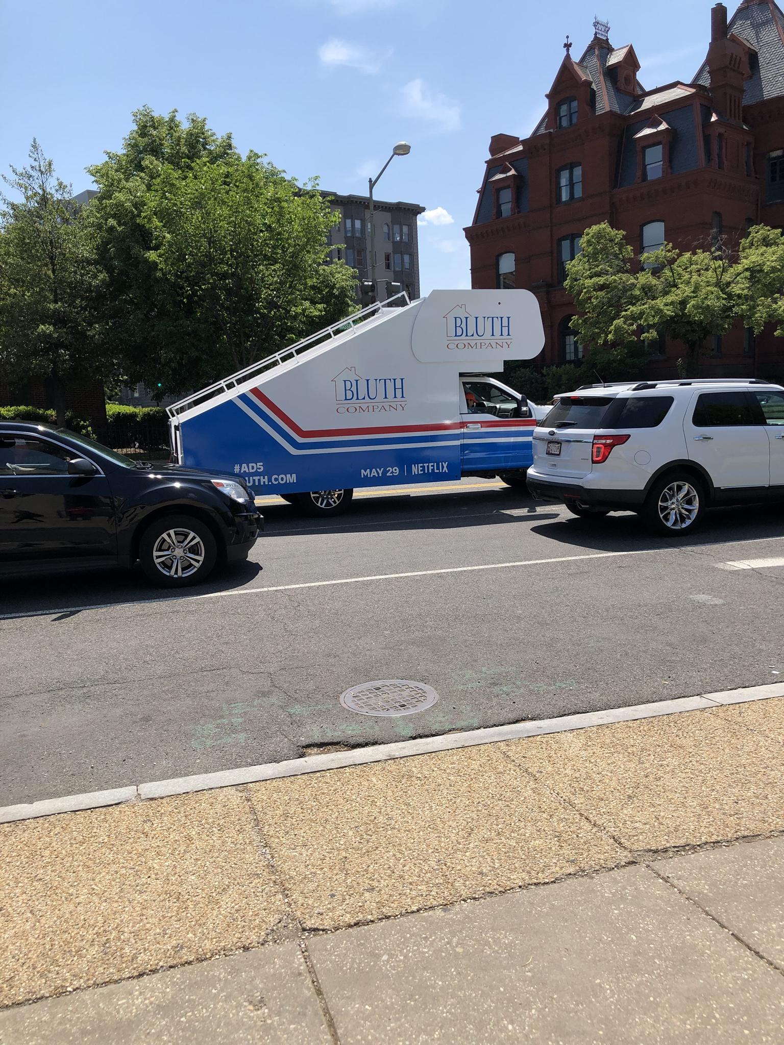 Bluth Stair Car in the wild | Arrested Development | Know Your Meme