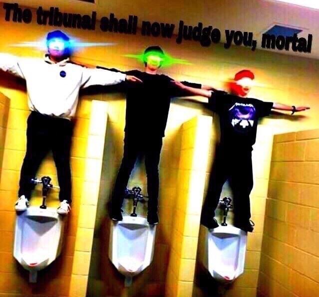 The tribunal shall now judge you, mortal | T-Pose | Know Your Meme
