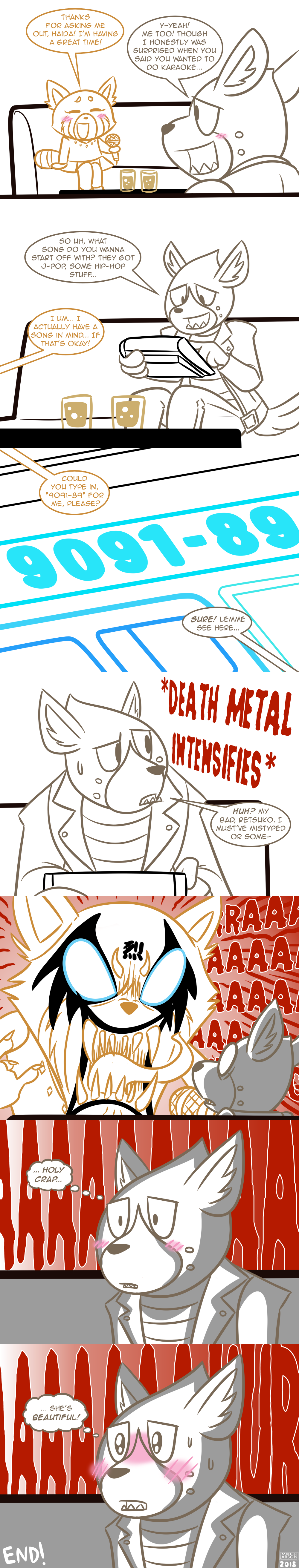 Retsuko x Haida Comic | Aggretsuko | Know Your Meme
