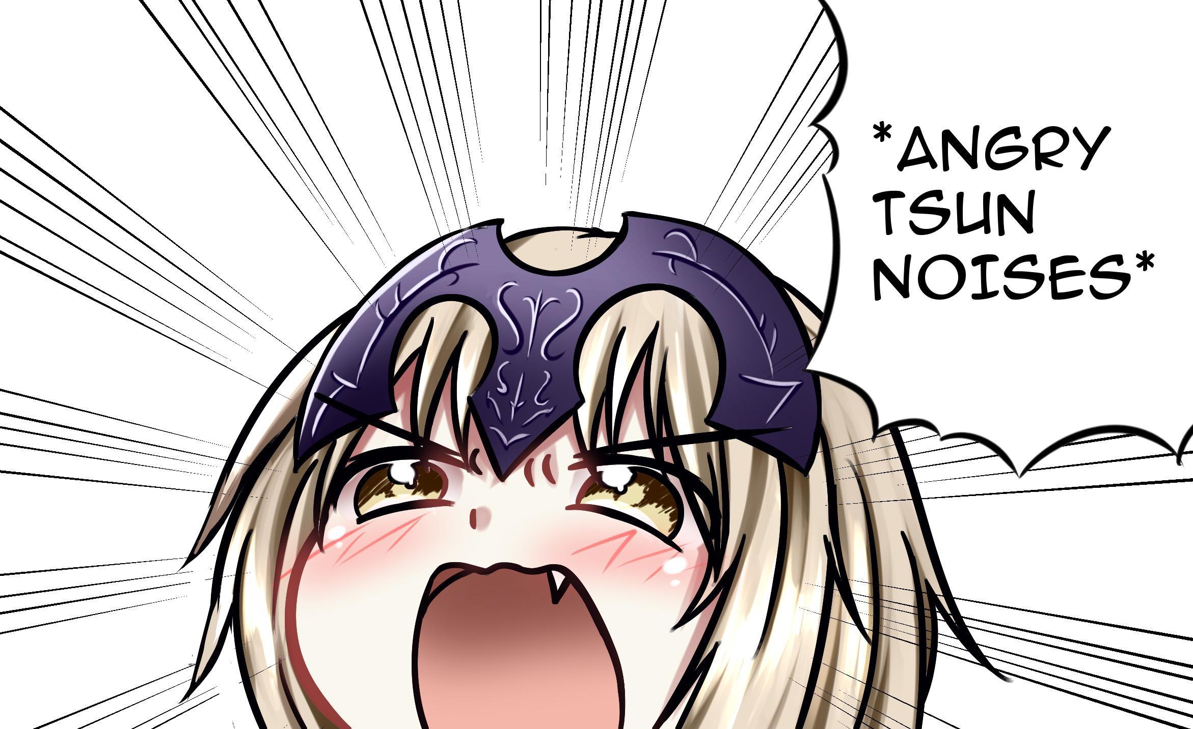 *Angry tsun noises* | Angry Dog Noises | Know Your Meme