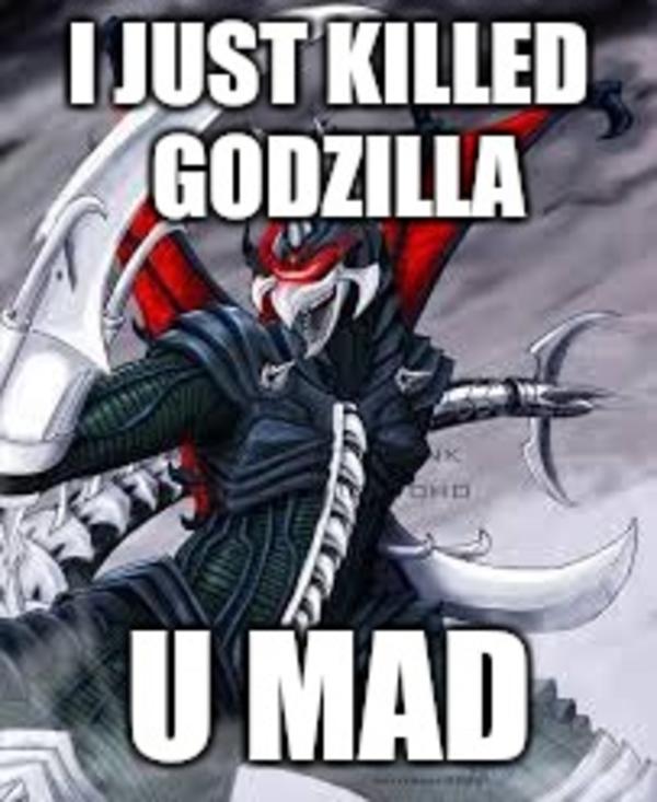 Gigan trolling meme | Godzilla | Know Your Meme