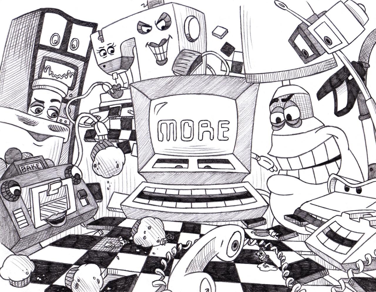 Cutting Edge by Half-dude | The Brave Little Toaster | Know Your Meme