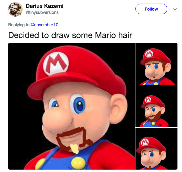 Hair | Shaved Mario | Know Your Meme
