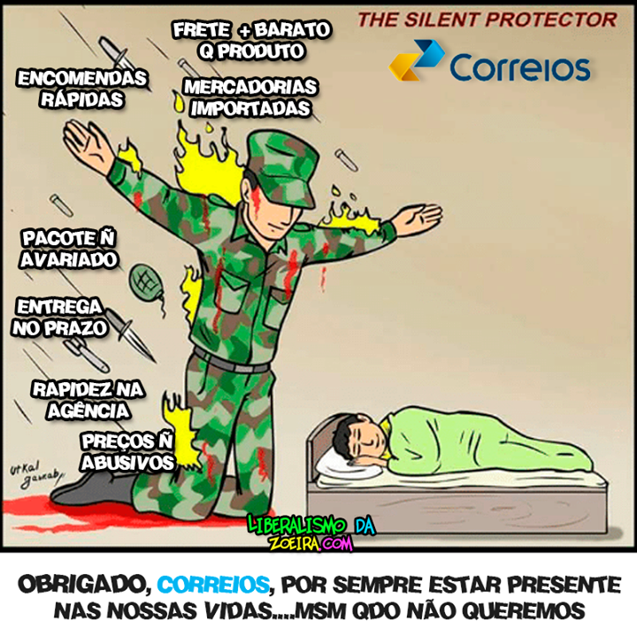 Thanks for being there, Correios | The Silent Protector | Know Your Meme