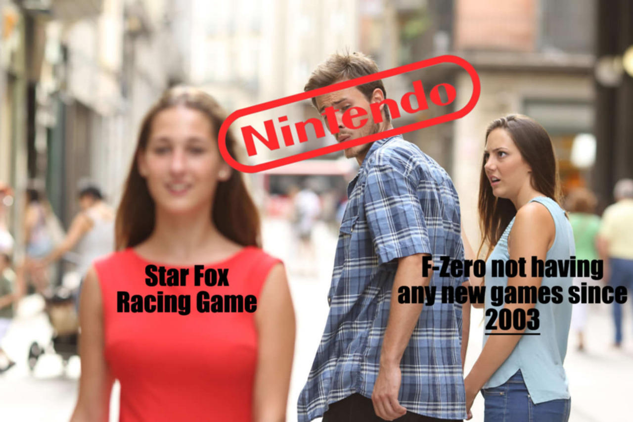 Nintendo at the moment | Distracted Boyfriend | Know Your Meme