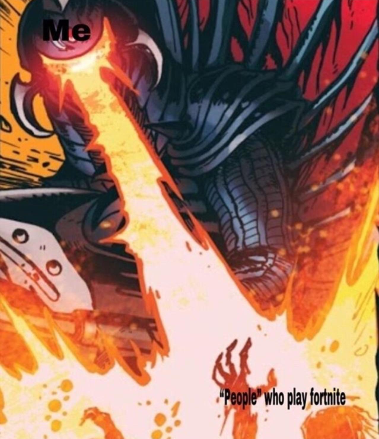 Gigan had enough | Godzilla | Know Your Meme