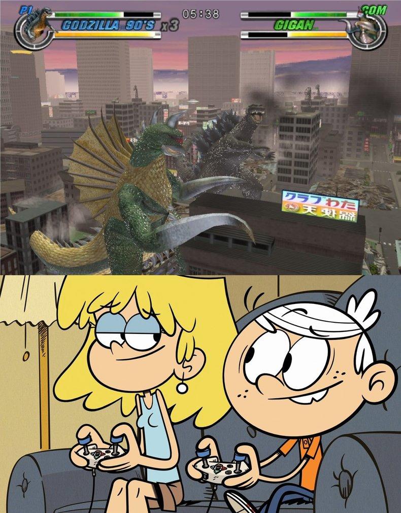 Loud house Godzilla meme 2 | Godzilla | Know Your Meme