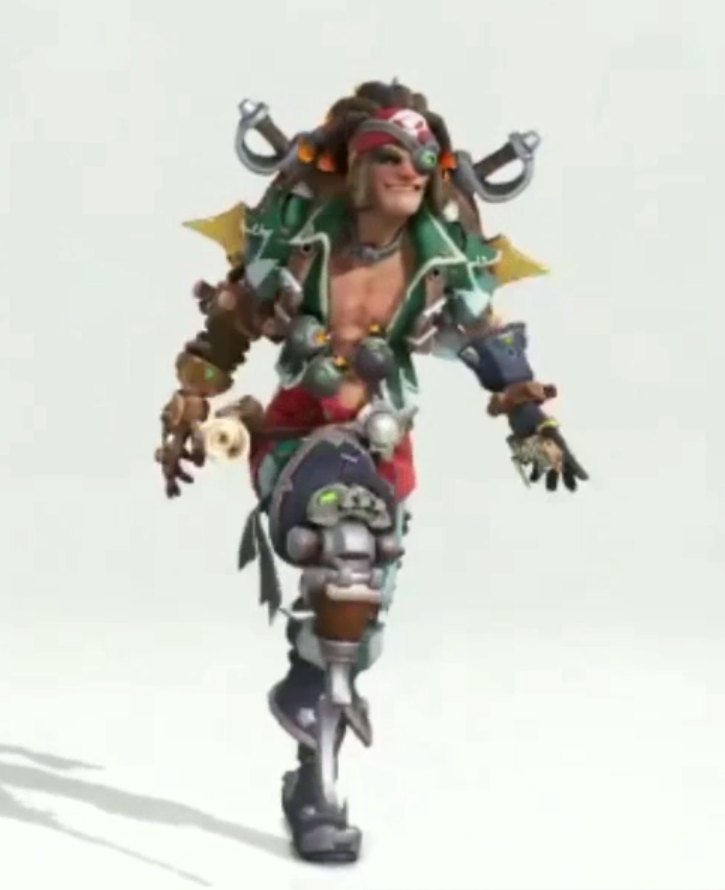 Pirate Junkrat leak | Overwatch | Know Your Meme