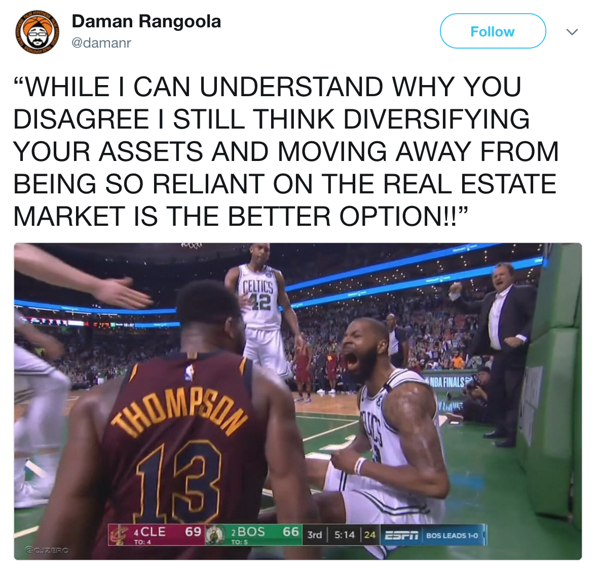 Diversify Your Assets | Marcus Morris Yelling at Tristan Thompson ...