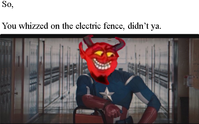 Don't do that | Captain America "So, You Got Detention" | Know Your Meme