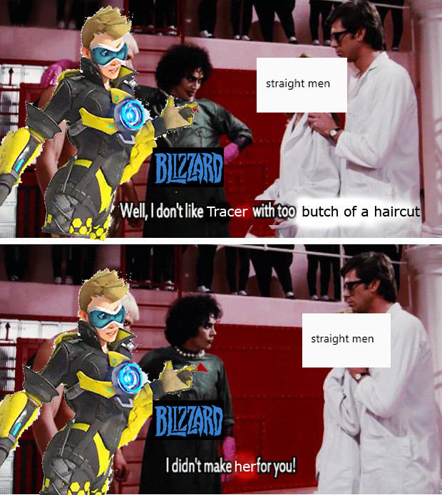 she's literally a butch lesbian so like.... | Overwatch | Know Your Meme