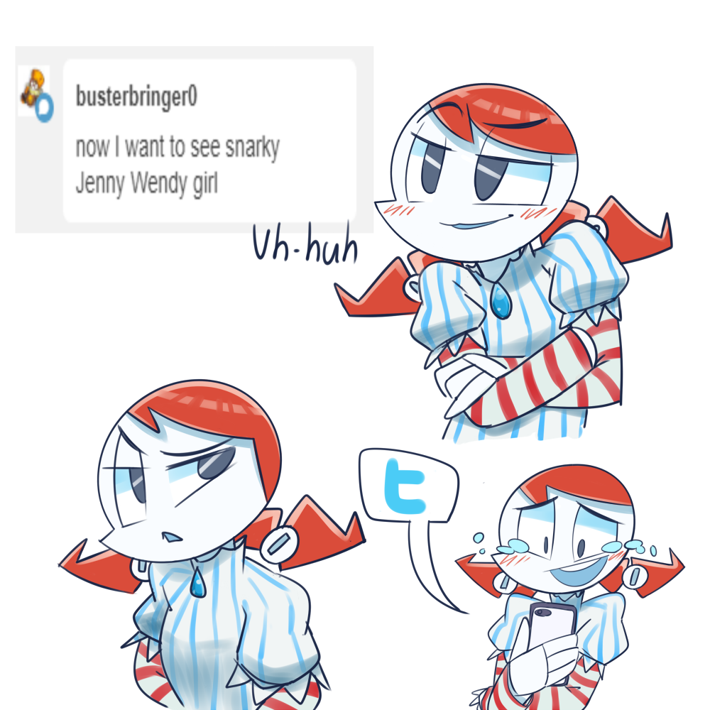 Smug Jenny's | My Life as a Teenage Robot | Know Your Meme