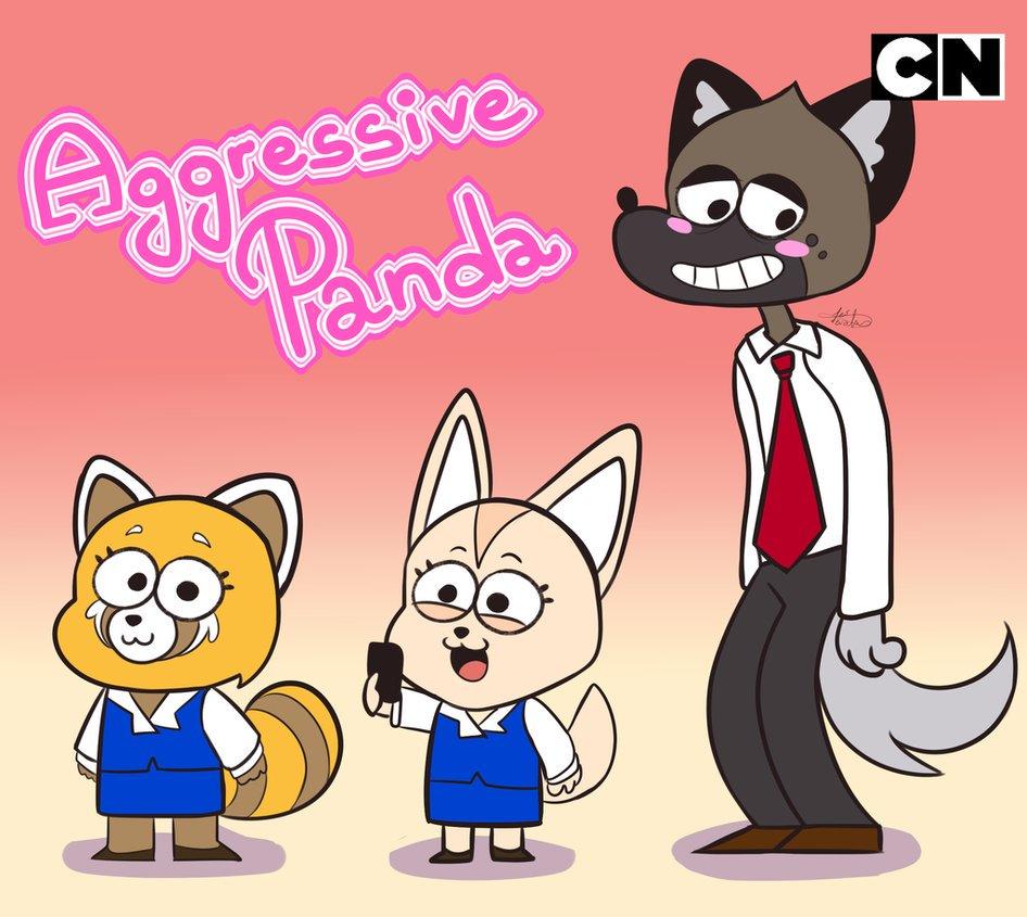 Aggressive Panda | Aggretsuko | Know Your Meme