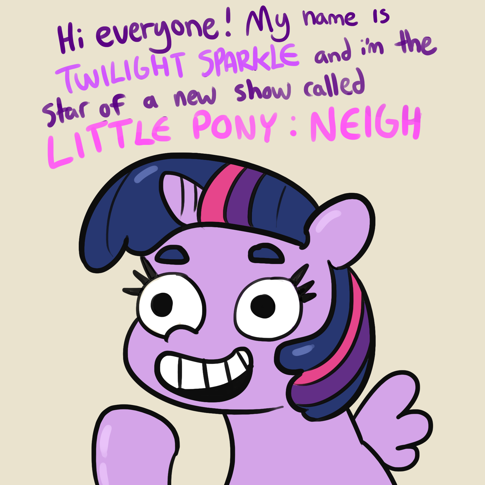 My Little Pony G4.5 is going to look great. | CalArts | Know Your Meme