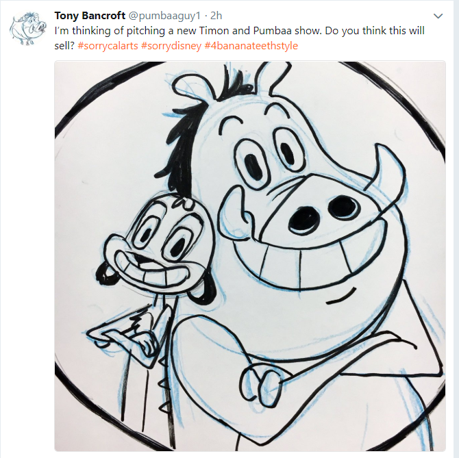 Disney Renaissance animator, Tony Bancroft takes on the CalArts style ...